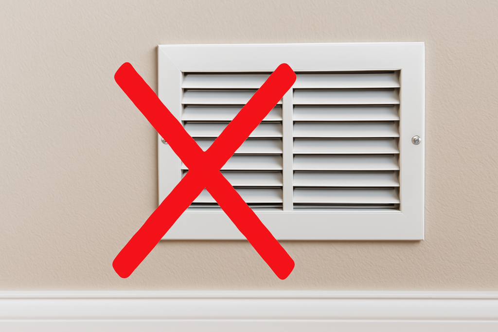 Should You Close Air Vents in Unused Rooms? HVAC Myths Debunked ...